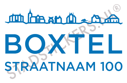 Containersticker - Boxtel - Stadstickers.nl