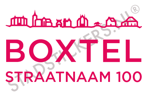 Containersticker - Boxtel - Stadstickers.nl