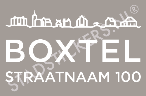 Containersticker - Boxtel - Stadstickers.nl