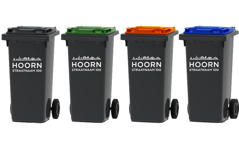 Containersticker - Hoorn - Stadstickers.nl