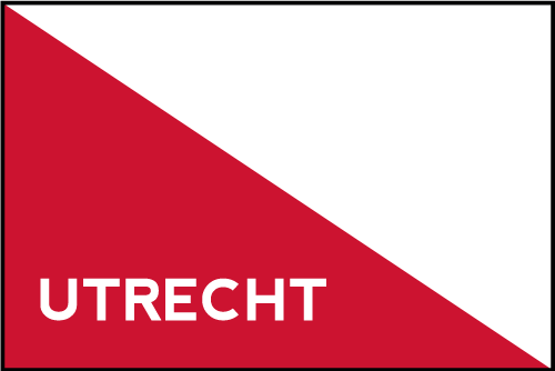 Sticker Utrecht - Vlag - Stadstickers.nl