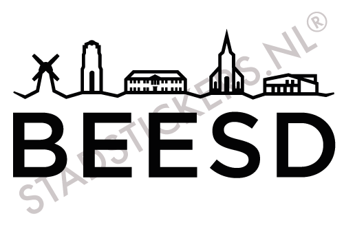 Autosticker - Beesd - Stadstickers.nl